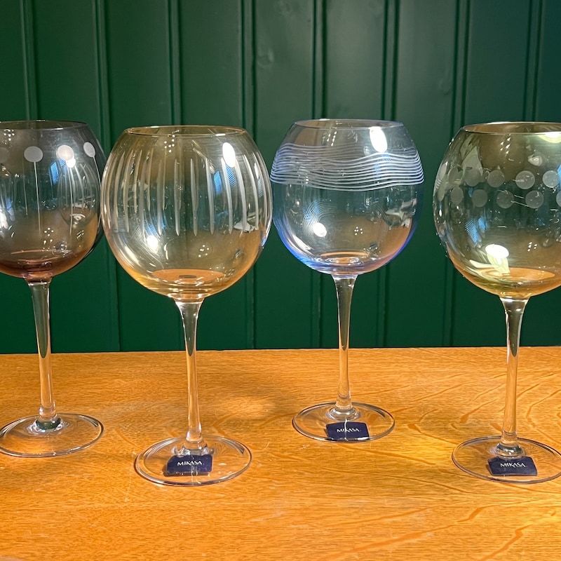 Balloon Wine Glass - Etsy