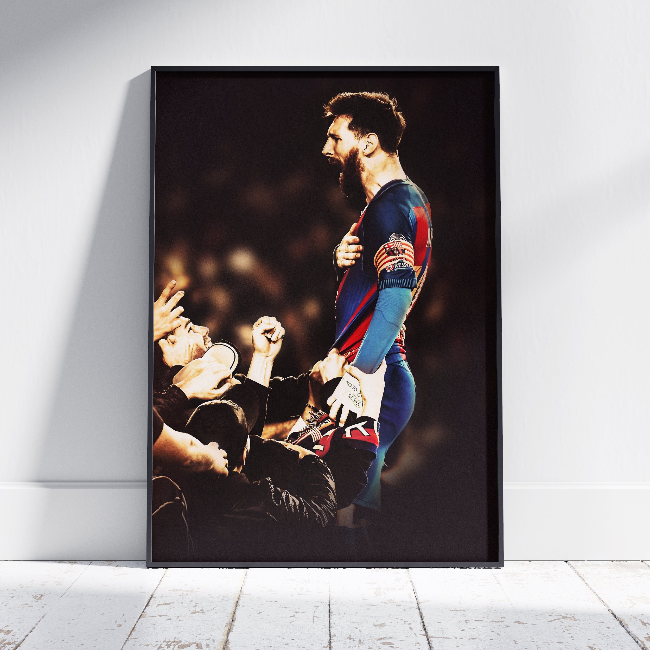 Leo Messi Poster, FC Barcelona & Argentina, A3 Print (digital Download ...