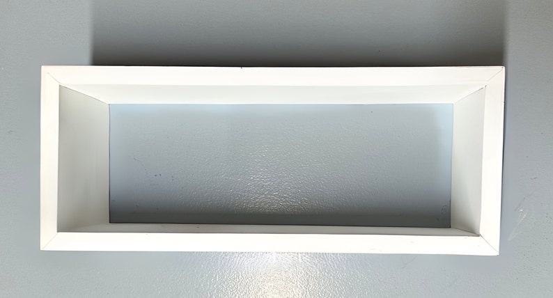 Floating Rectangle Shelf Display Shelf Easy Mounting Plant Shelf ...