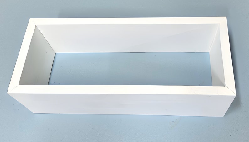 Floating Rectangle Shelf Display Shelf Easy Mounting Plant Shelf ...