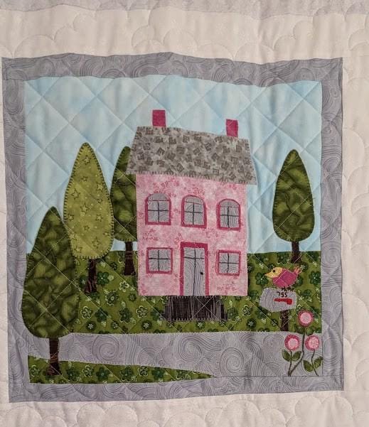 Twin XL Cotton Quilt Titled "a Sunday Drive" by Amanda Gray - Etsy