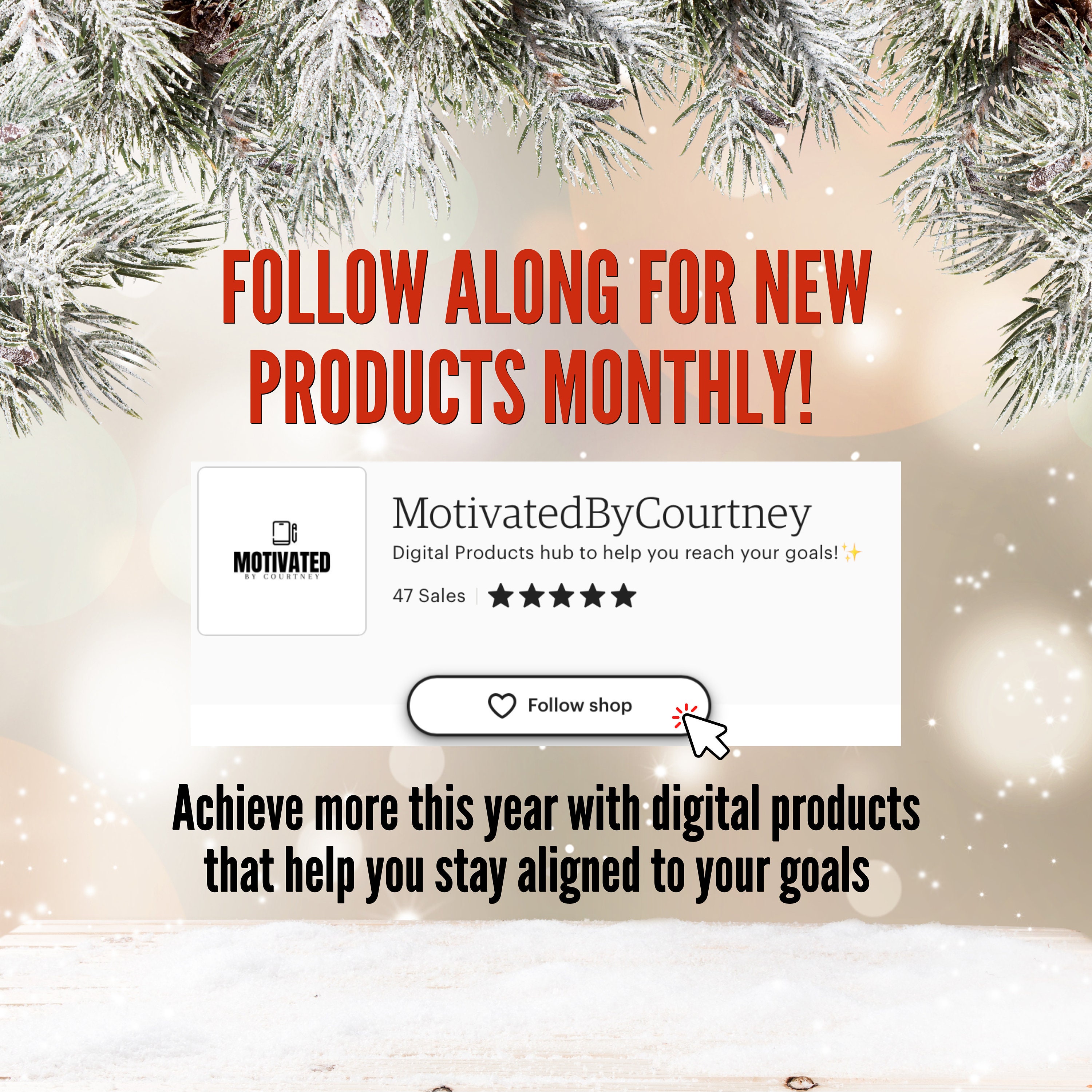 Christmas Themed Digital Sticker Kit, Holiday Stickers, December 2023 ...