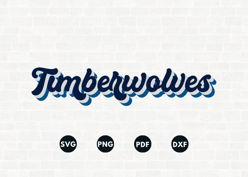 Timberwolves Svg, Timberwolves Template, Timberwolves Stencil ...