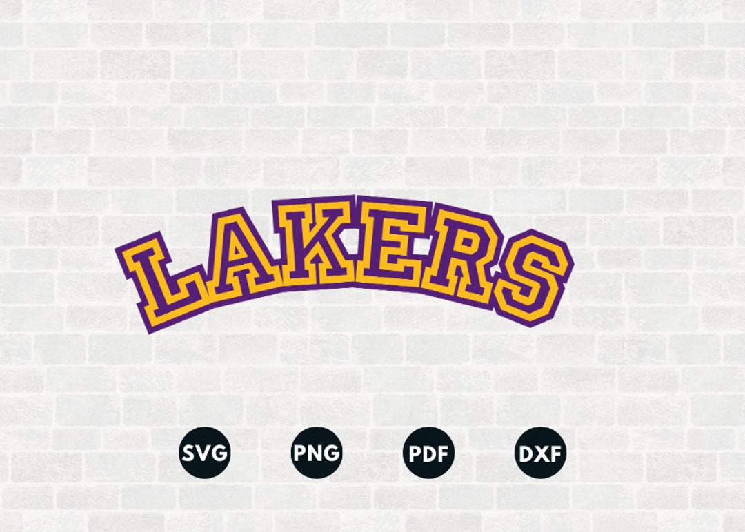Lakers Svg, Lakers Template, Lakers Stencil, Basketball Gifts, Digital ...