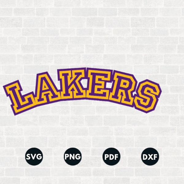 Lakers Svg - Etsy