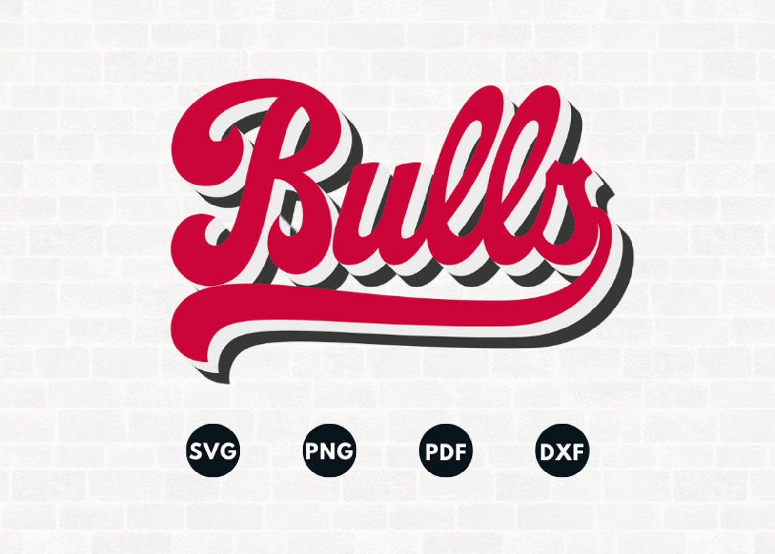 Bulls Svg, Bulls Template, Bulls Stencil, Basketball Gifts, Digital ...