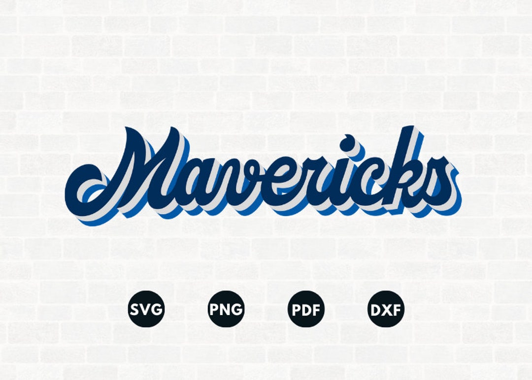 Mavericks Svg, Mavericks Template, Mavericks Stencil, Basketball Gifts ...