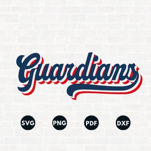 Guardians Svg, Guardians Template, Guardians Stencil, Baseball Gifts ...