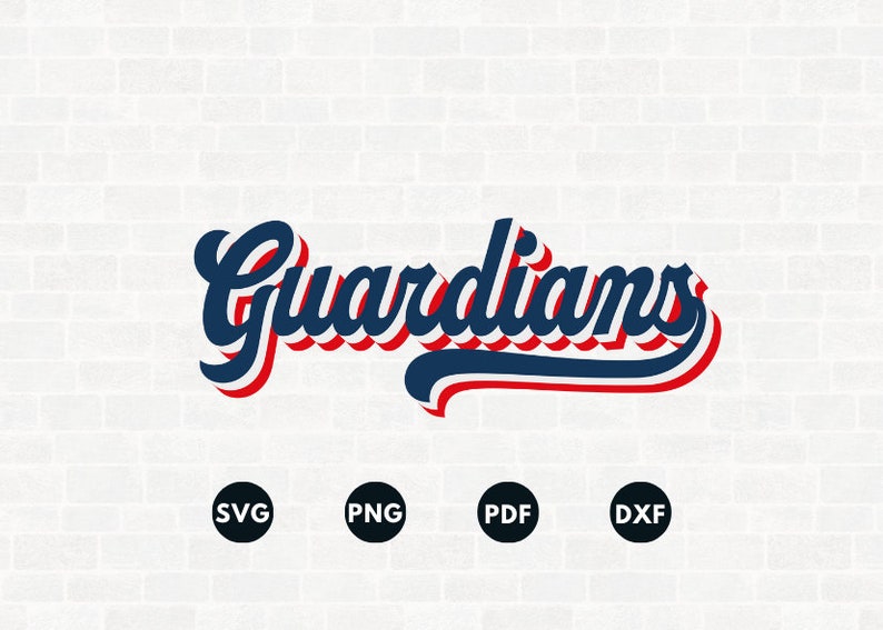 Guardians Svg, Guardians Template, Guardians Stencil, Baseball Gifts ...