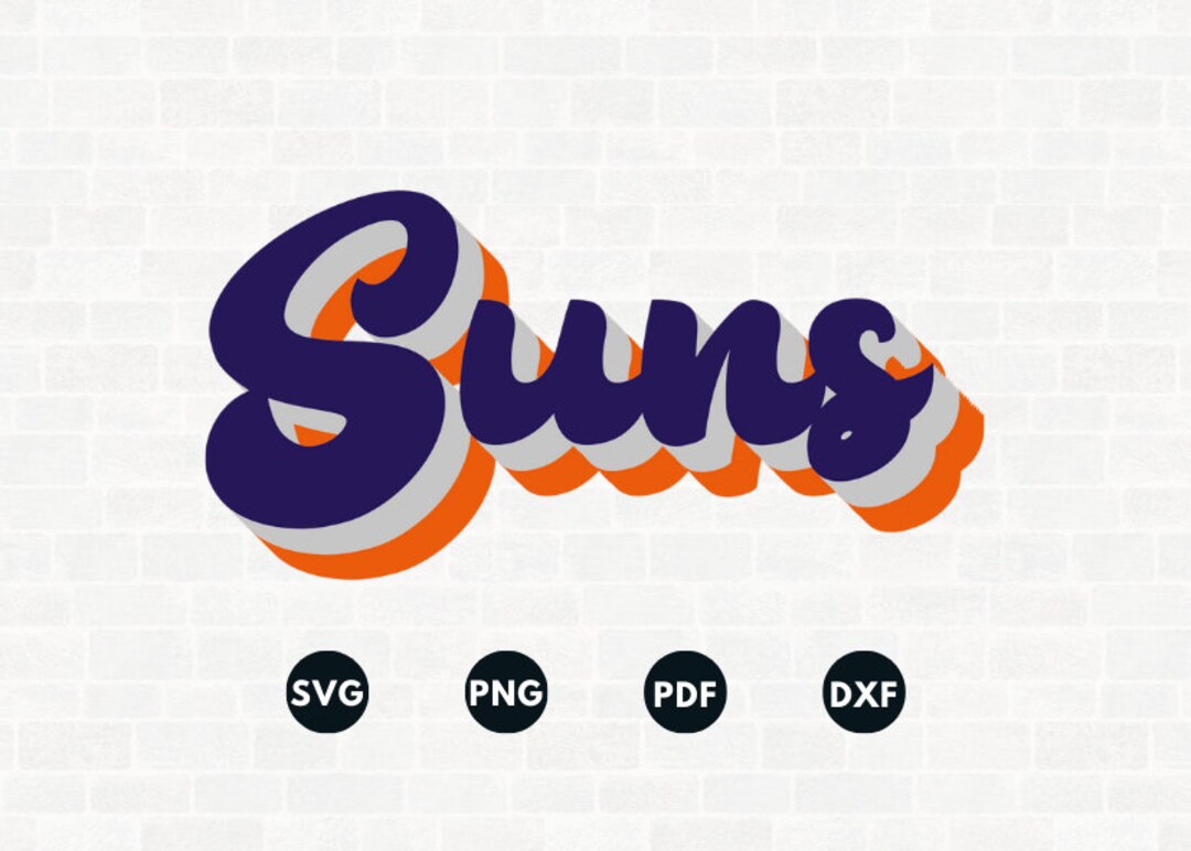 Suns Svg, Suns Template, Sunsspurs Stencil, Basketball Gifts, Digital ...