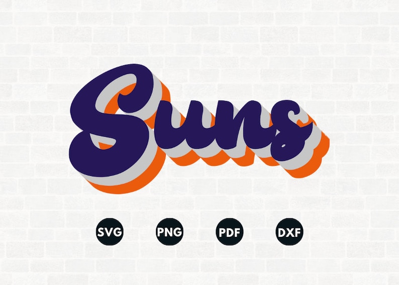 Suns Svg, Suns Template, Sunsspurs Stencil, Basketball Gifts, Digital ...
