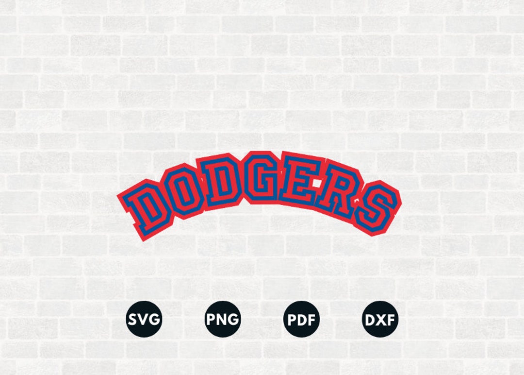 Dodgers Svg, Dodgers Template, Dodgers Stencil, Baseball Gifts, Sticker ...