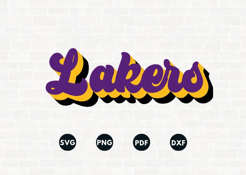 Lakers Svg, Lakers Template, Lakers Stencil, Basketball Gifts, Digital ...