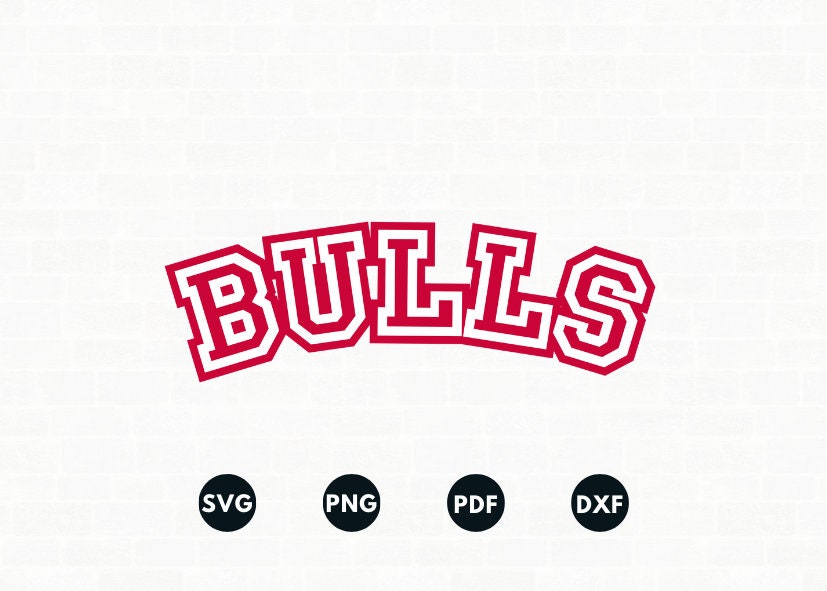 Bulls Svg, Bulls Template, Bulls Stencil, Basketball Gifts, Digital ...
