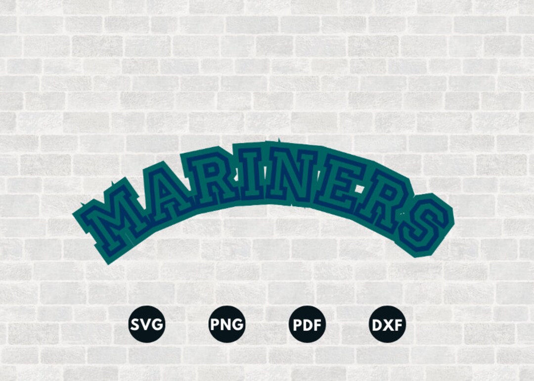 Mariners Svg, Mariners Template, Mariners Stencil, Baseball Gifts ...