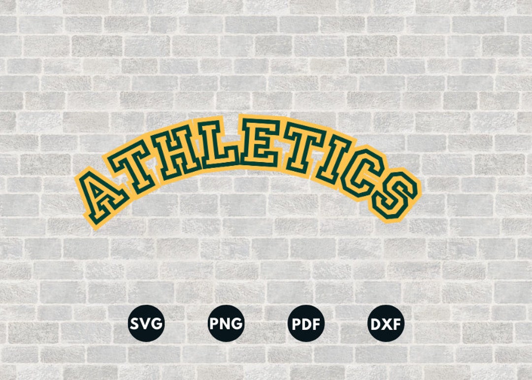 Athletics Svg, Athletics Template, Athletics Stencil, Baseball Gifts ...