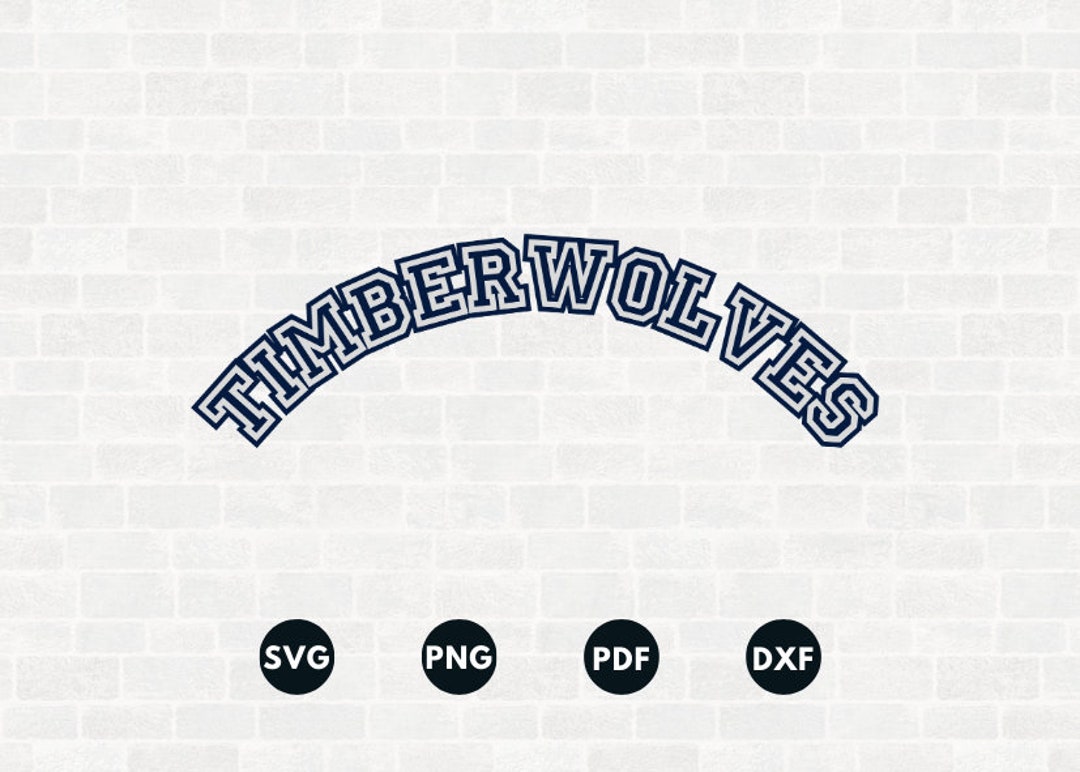 Timberwolves Svg, Timberwolves Template, Timberwolves Stencil ...