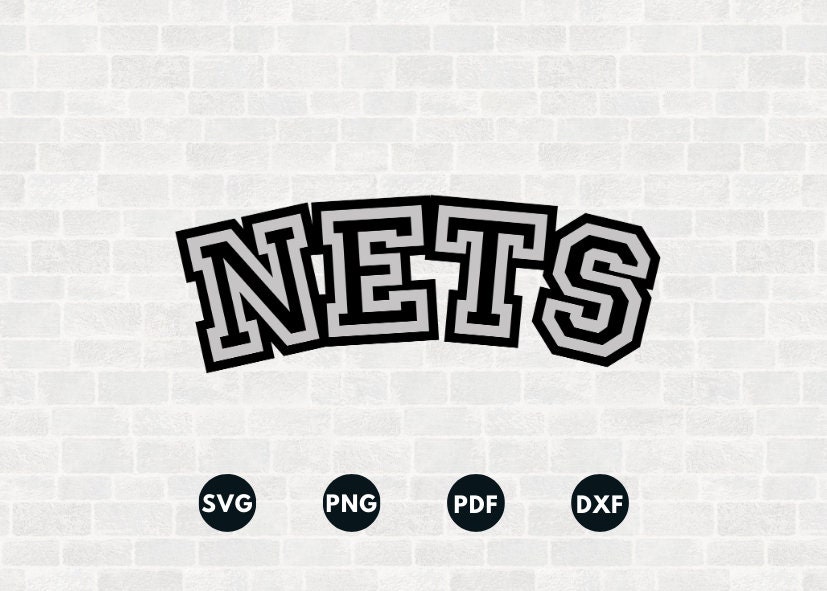 Nets Svg, Nets Template, Nets Stencil, Basketball Gifts, Digital Sport ...
