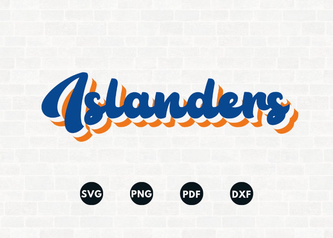 Islander Svg, Islander Template, Islander Stencil, Hockey Gifts ...