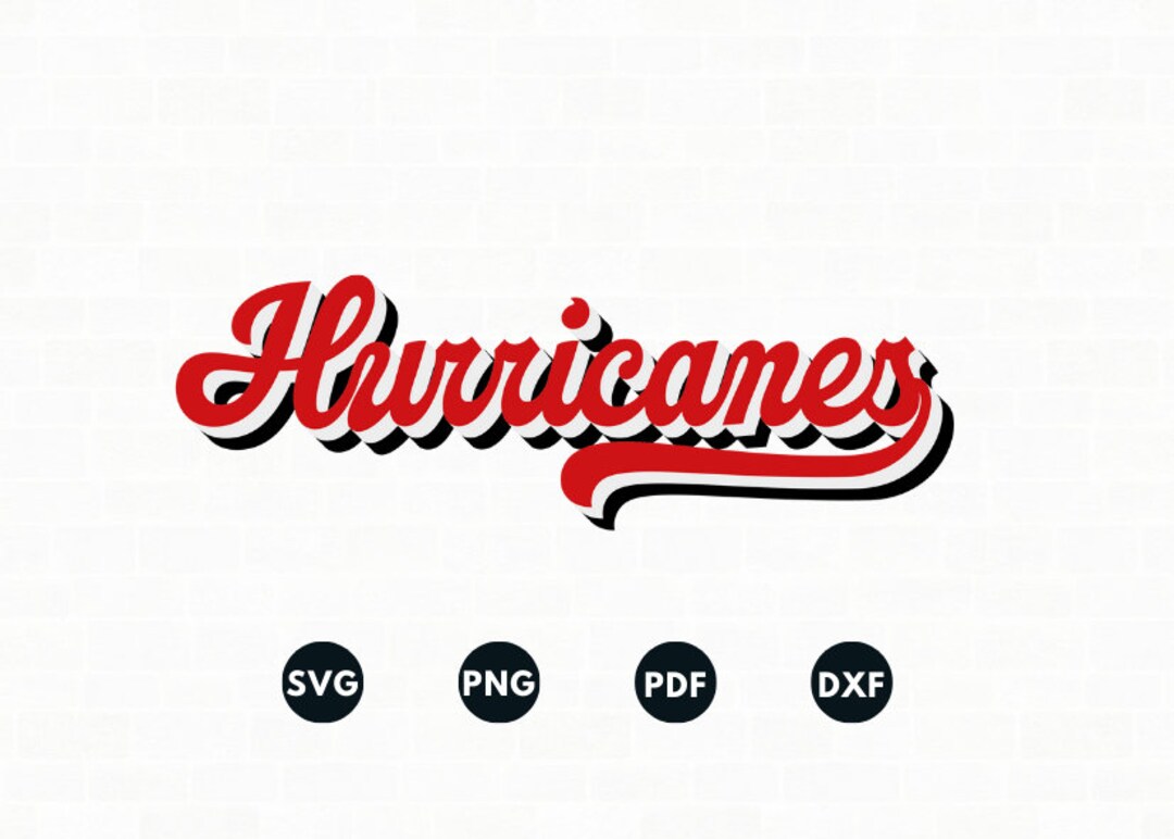 Hurricanes Svg, Hurricanes Template, Hurricanes Stencil, Hockey Gifts ...