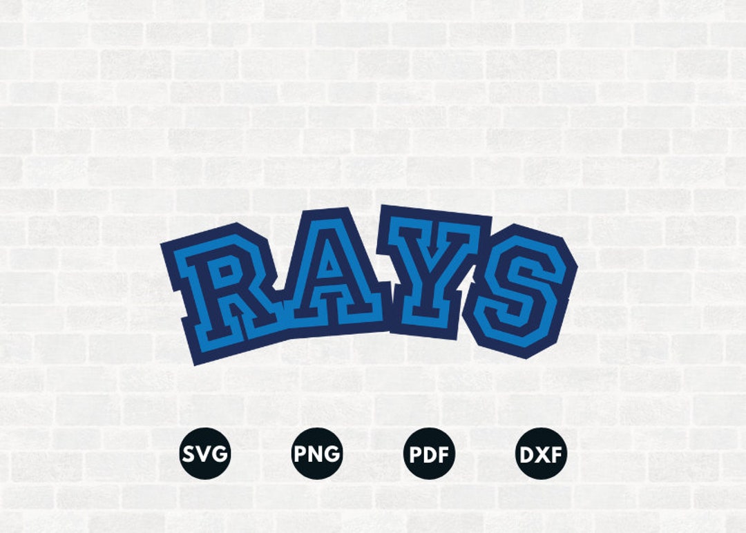 Rays Svg, Rays Template, Rays Stencil, Baseball Gifts, Sticker Svg ...