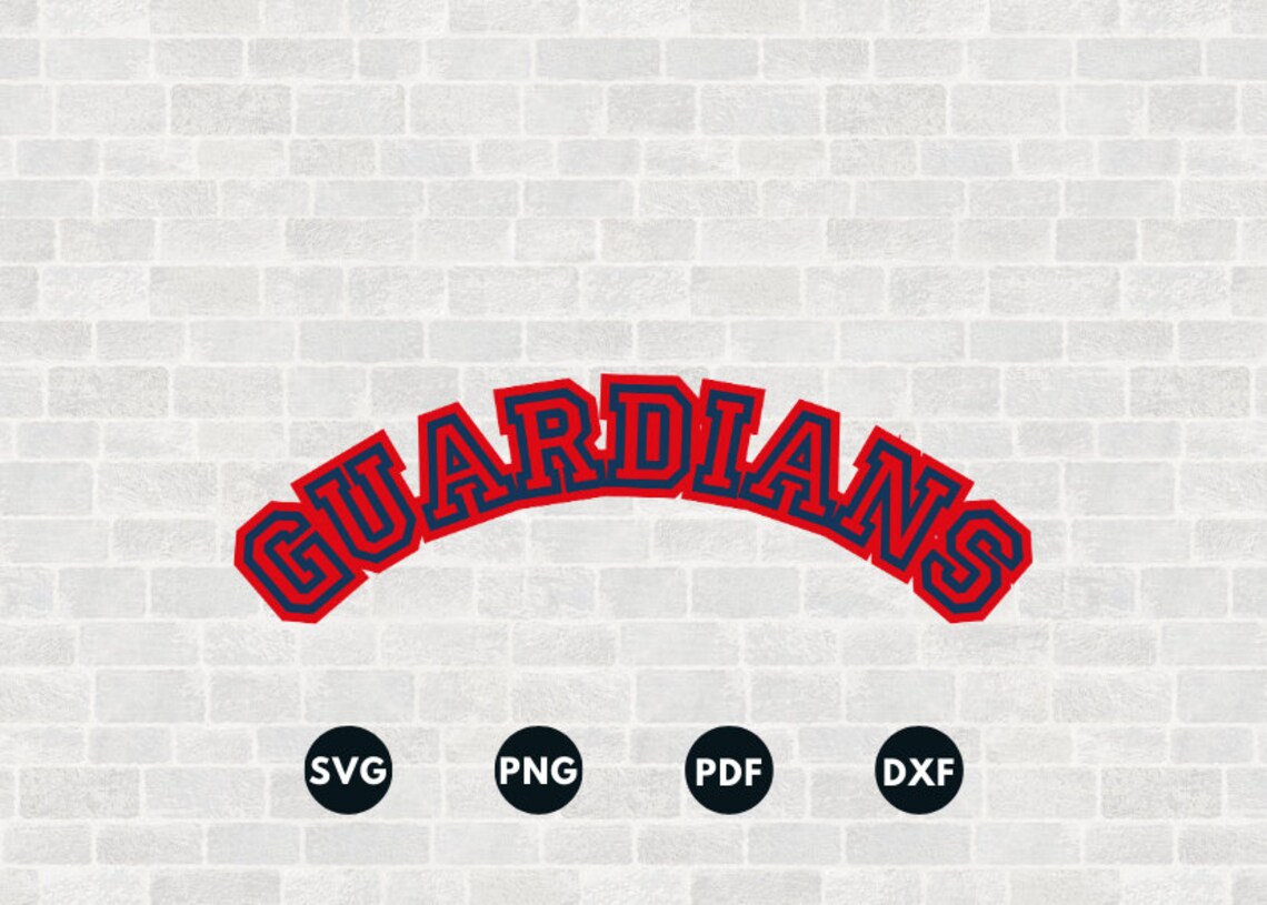 Guardians Svg Guardians Template Guardians Stencil Baseball - Etsy