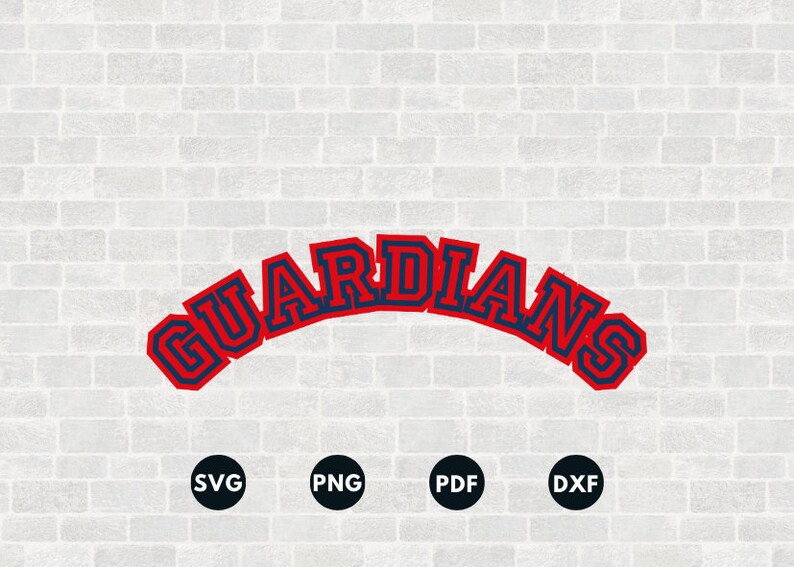 Guardians Svg, Guardians Template, Guardians Stencil, Baseball Gifts ...