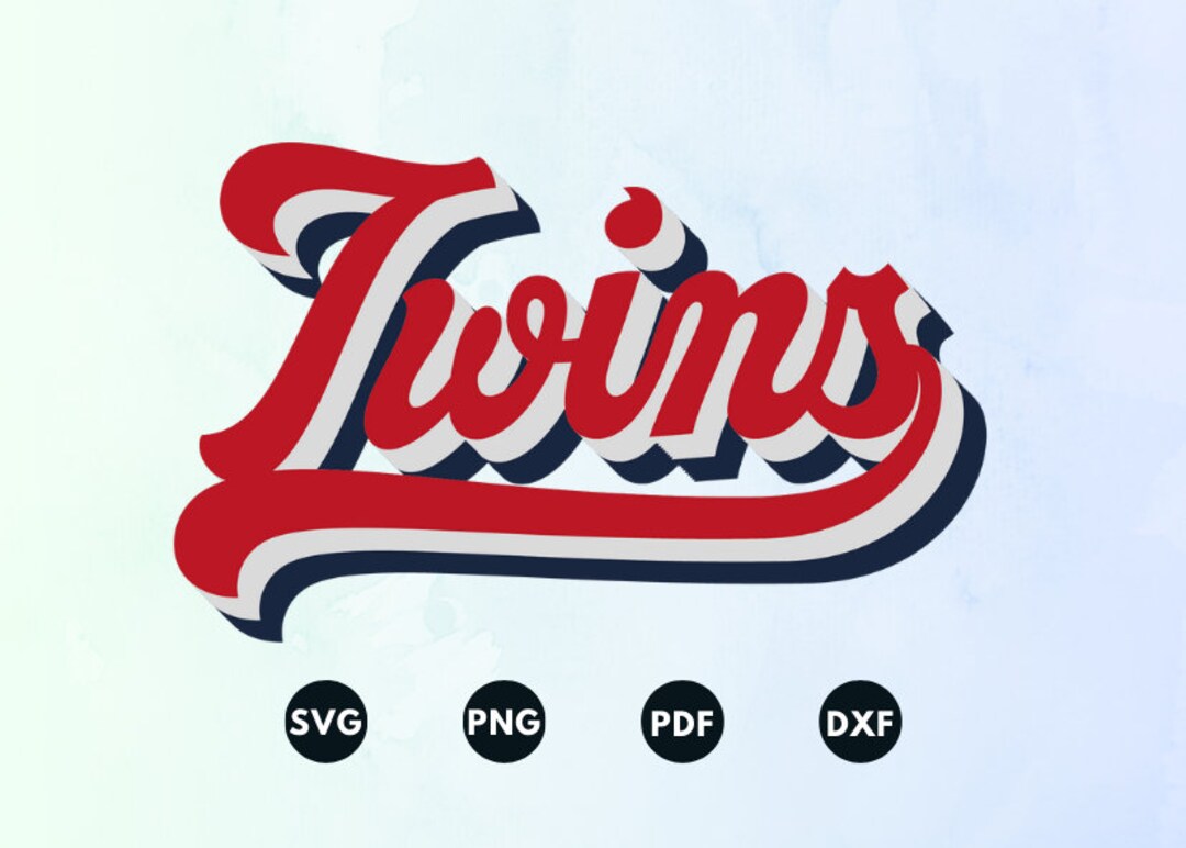 Twins Svg, Twins Template, Twins Stencil, Baseball Gifts, Sticker Svg ...