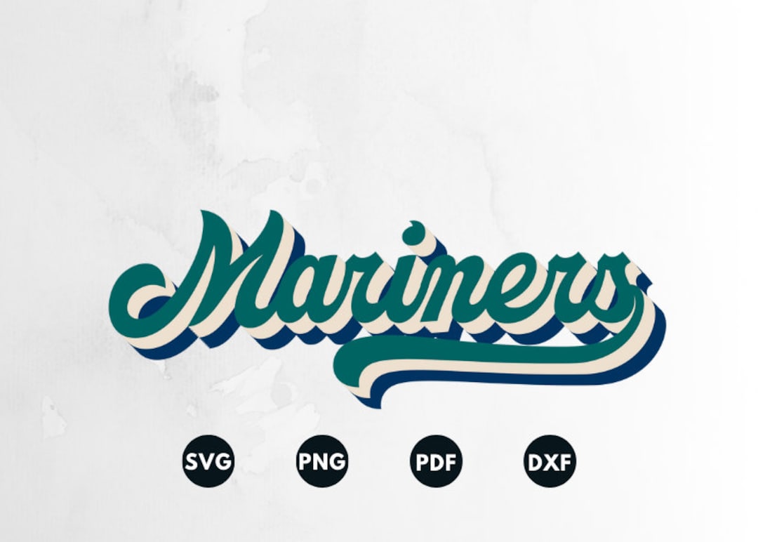 Mariners Svg, Mariners Template, Mariners Stencil, Baseball Gifts ...