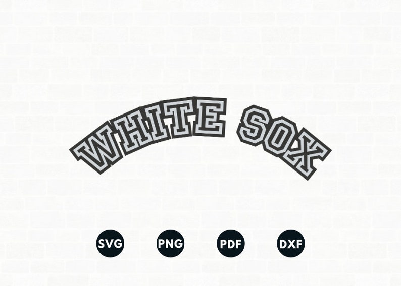 White Socks Svg, White Socks Template, White Socks Stencil, Baseball ...