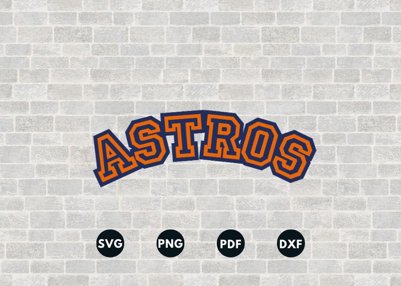 Astros Svg, Astros Template, Astros Stencil, Baseball Gifts, Sticker ...