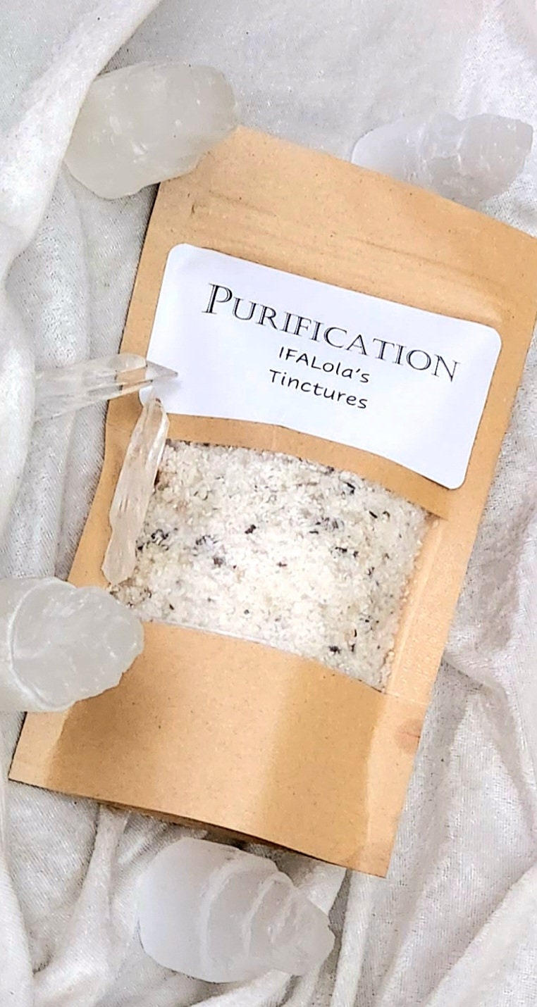 Purification Bath Salt/salt Scrub - Etsy