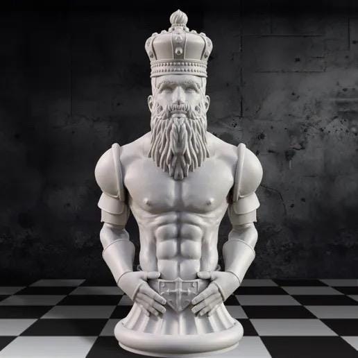 Fantasy Chess Set 3d Print Ready-stl Files - Etsy