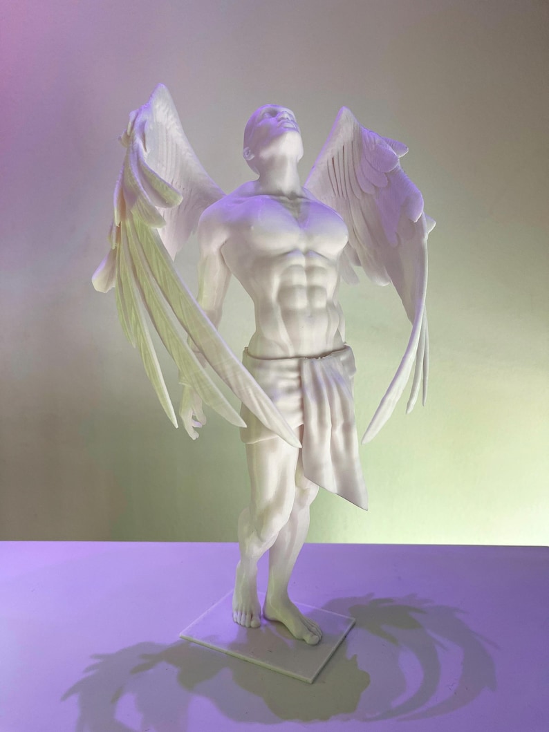Angel Male Sculpture -for 3d Print -STL File - Etsy