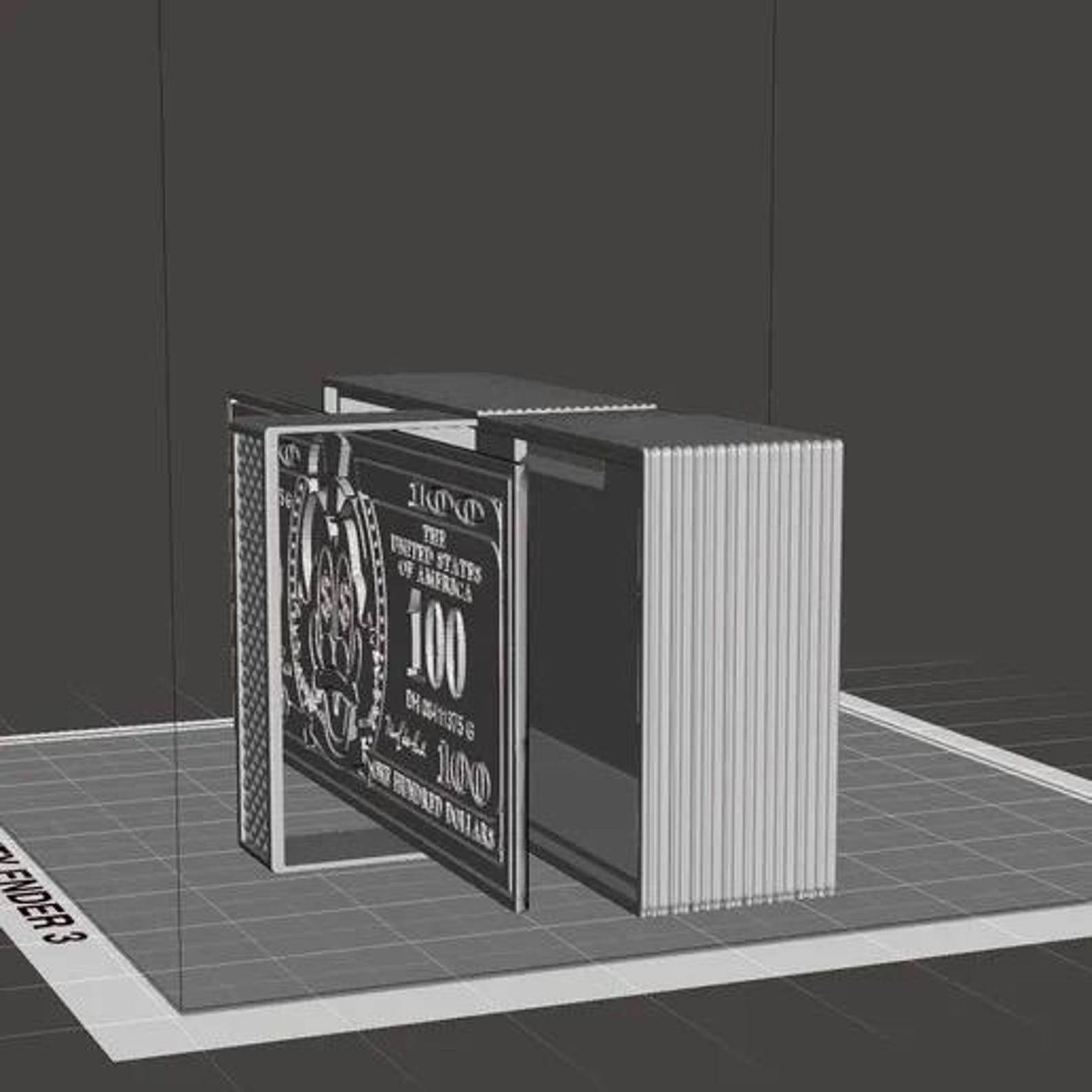 Dollard Bank-money Box -stl File-for 3d Print - Etsy
