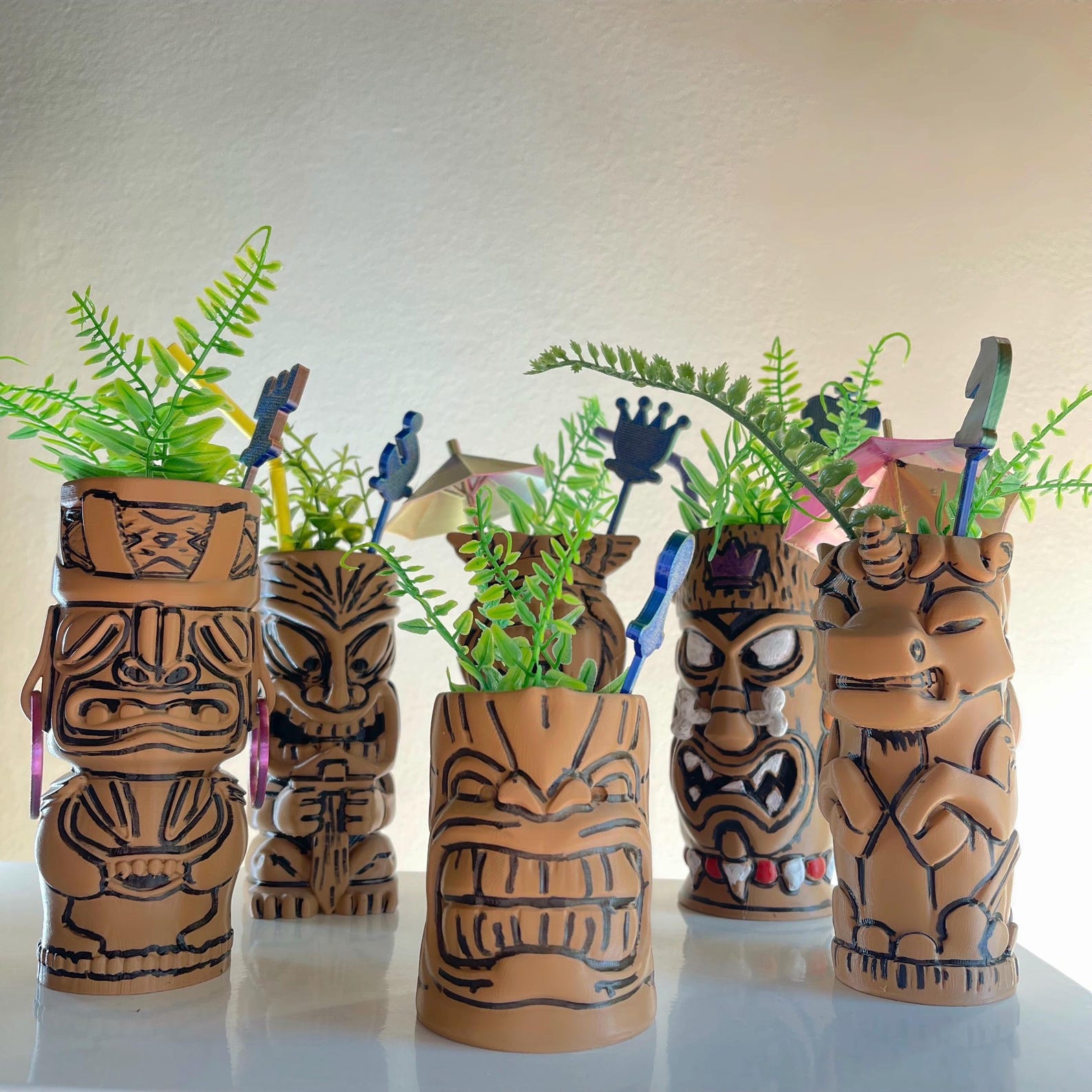 Tiki Chess Set-for 3d Print - Etsy