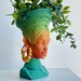 Africa Queen Bust Planter -3d Printable Flower Pot -stl File - Etsy