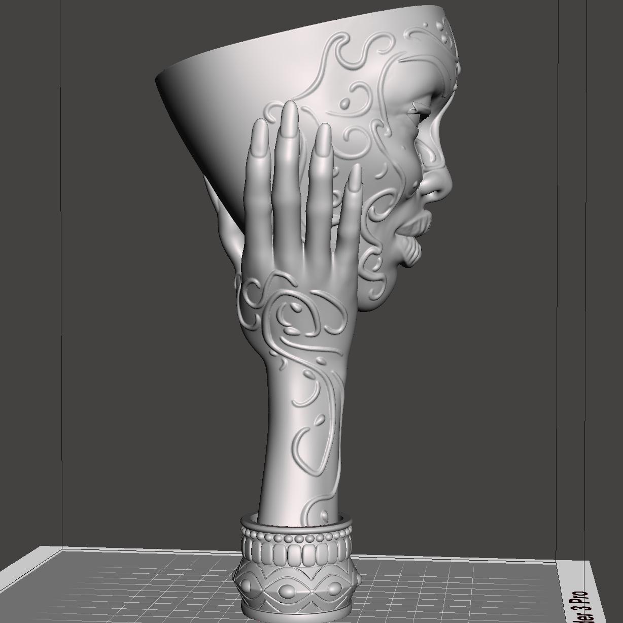 Face Flower Pot -for 3d Print -stl File - Etsy