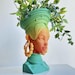Africa Queen Bust Planter -3d Printable Flower Pot -stl File - Etsy