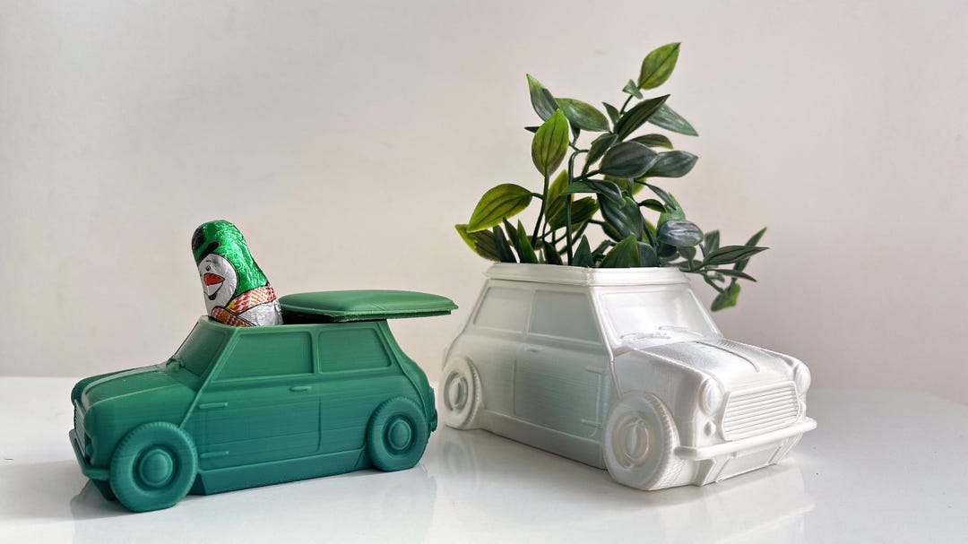 Retro Mini Car-container -planter-stl File - Etsy