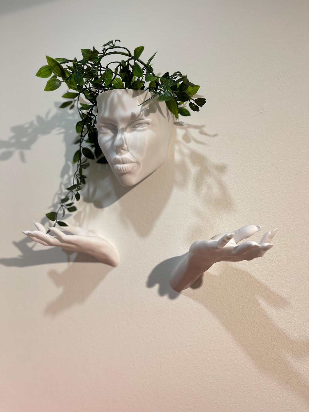 Girl on the Wall Planter -STL Files for 3d Print - Etsy