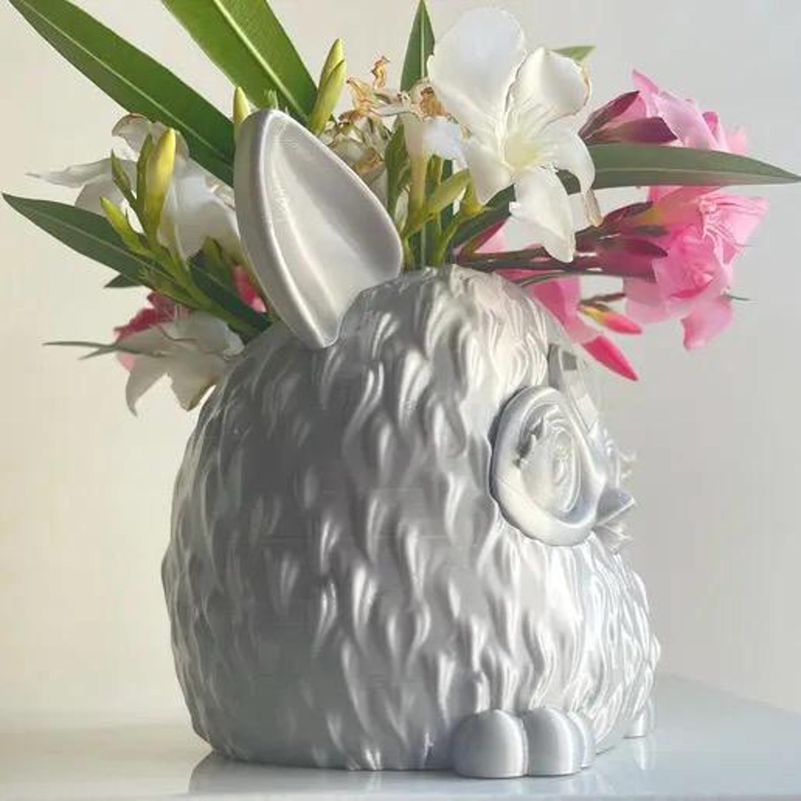 Furby Flower Pot - 3D Printable STL File - Etsy