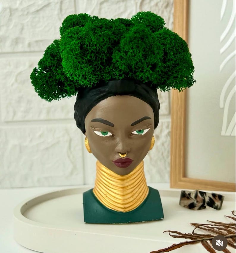 African Woman Bust-for 3d Print -stl File - Etsy