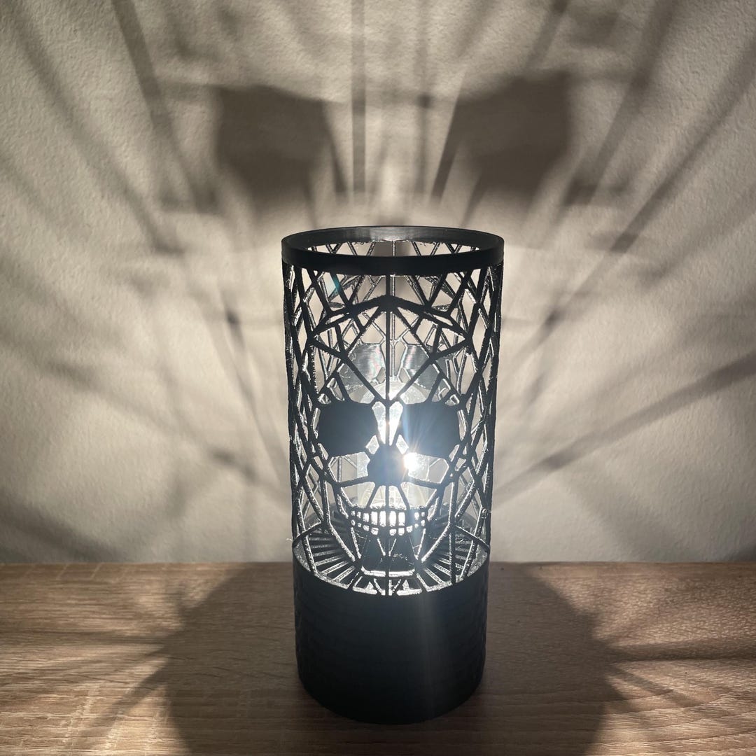 Skull Lamp Shader -for 3d Printing - Etsy Australia