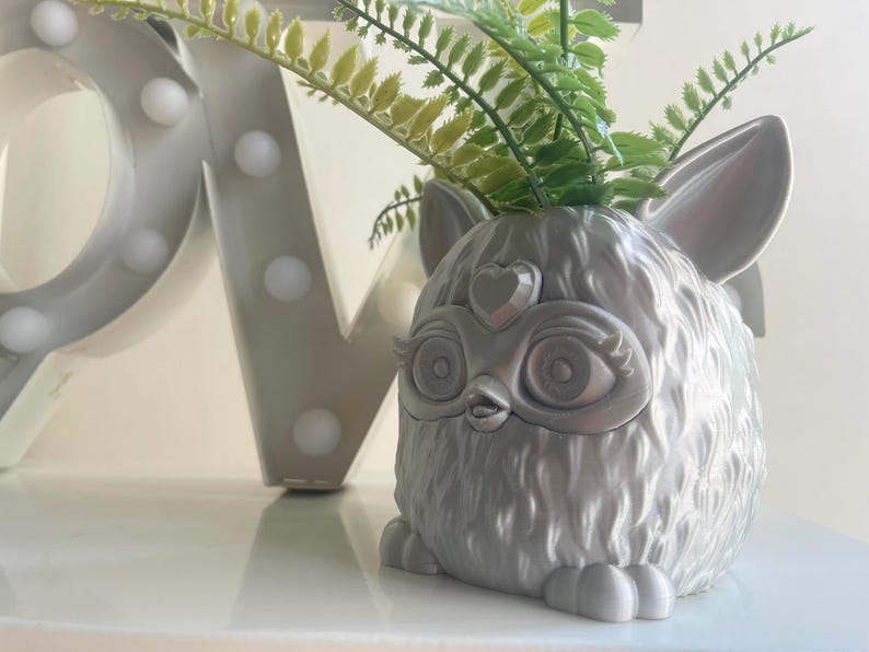 Furby Flower Pot - 3D Printable STL File - Etsy