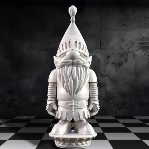 Fantasy Chess Set 3d Print Ready-stl Files - Etsy