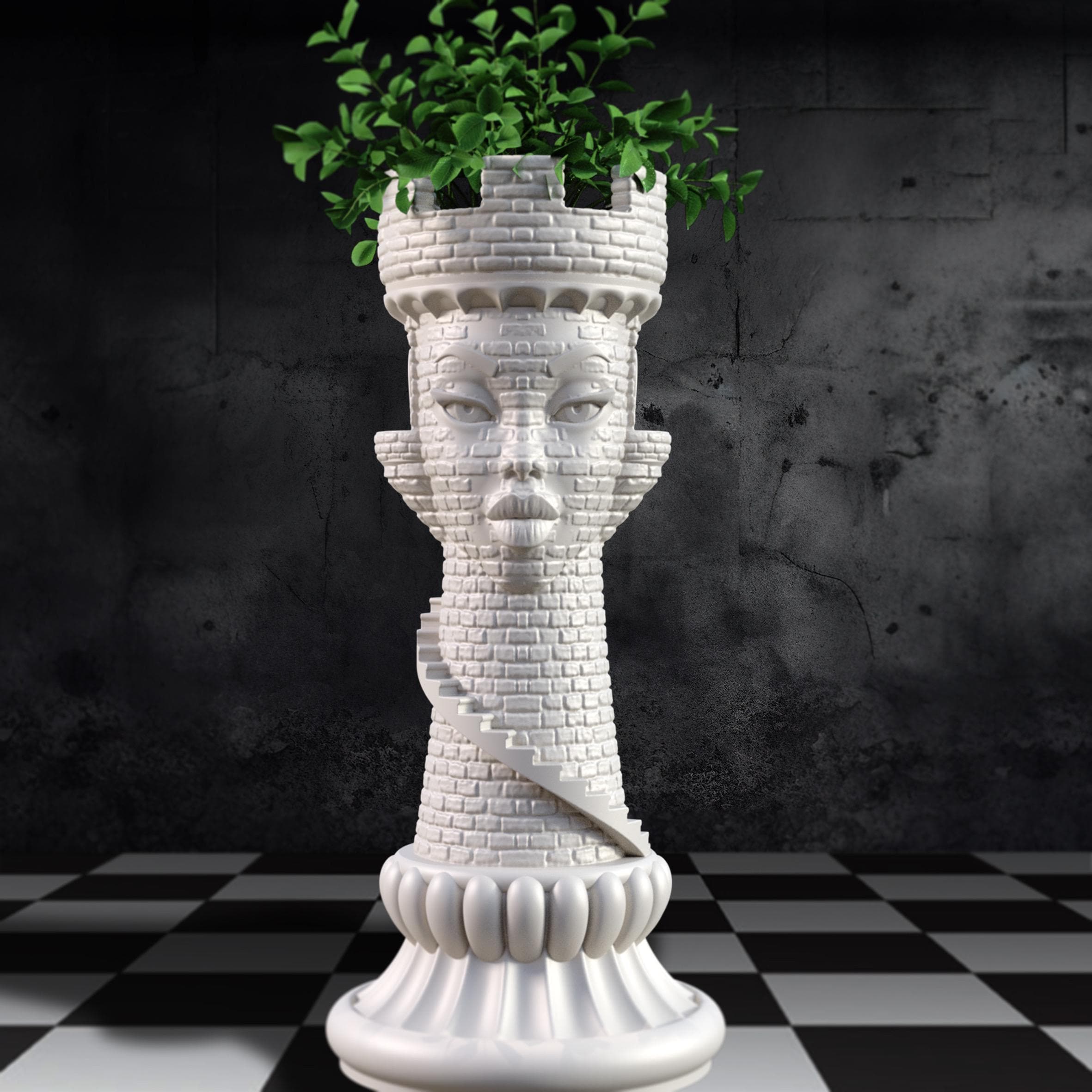 Fantasy Chess Set 3d Print Ready-stl Files - Etsy