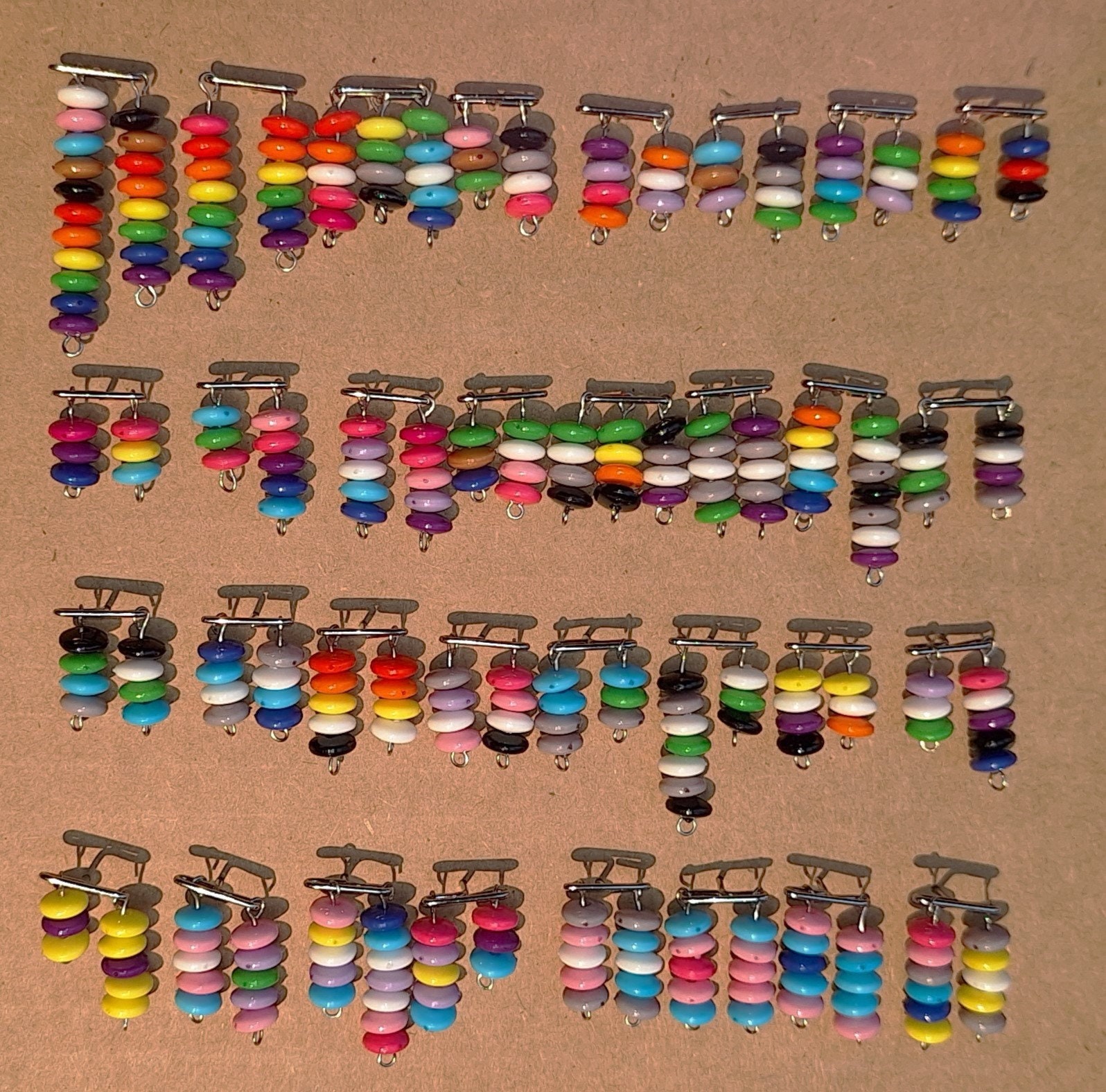 Goth & Emo LGBTQ Pride Beaded Pendant Necklace - Etsy