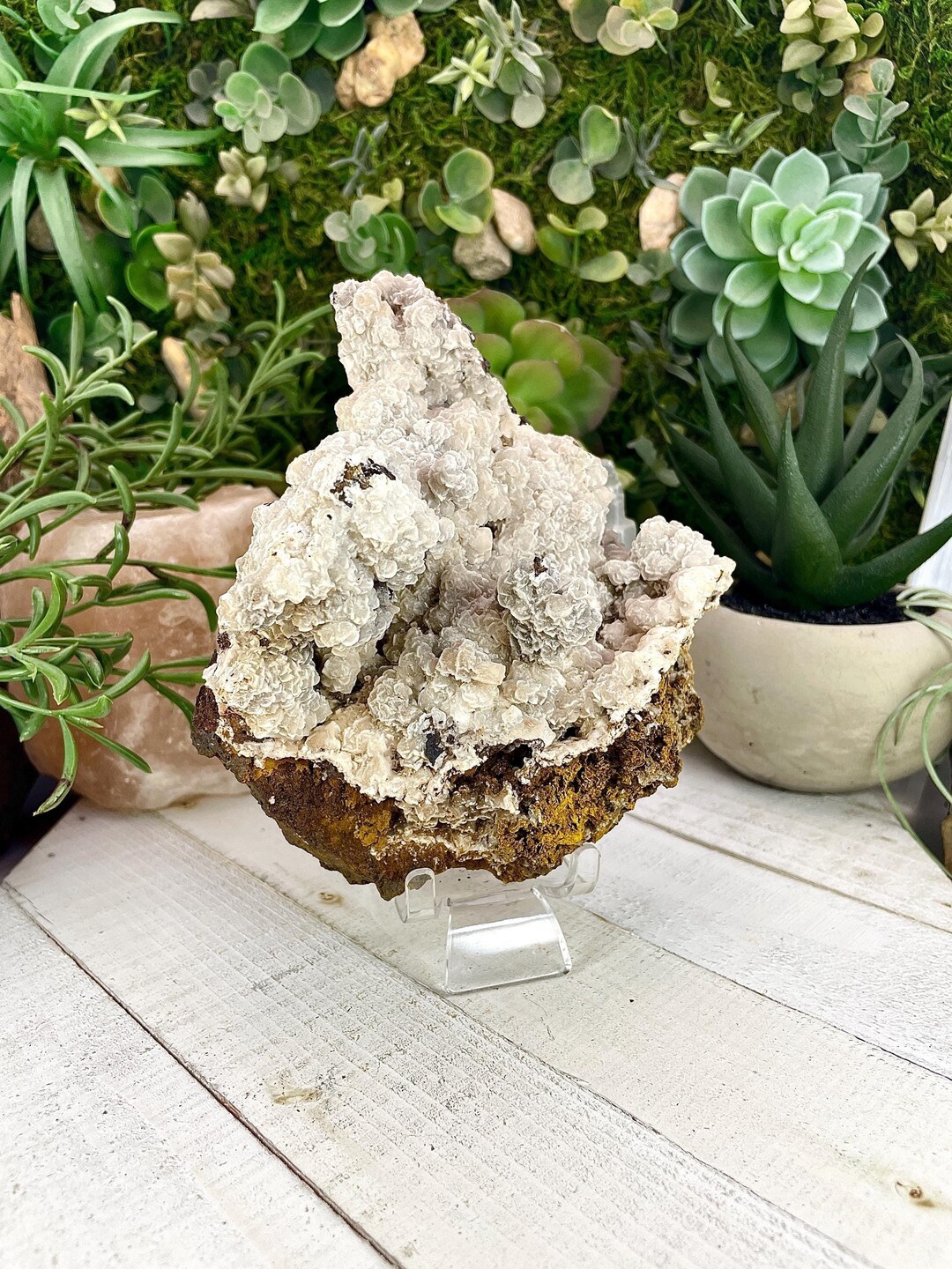 Goethite Limonite Calcite Rare Mixed Mineral Specimen Rock Collection ...