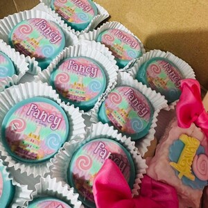 Custom Edible Images Oreo Cupcake Toppers Drink Toppers 1" 2" | Any ...